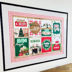 Modern Christmas Classroom Decor Bulletin Board Kit - Etsy