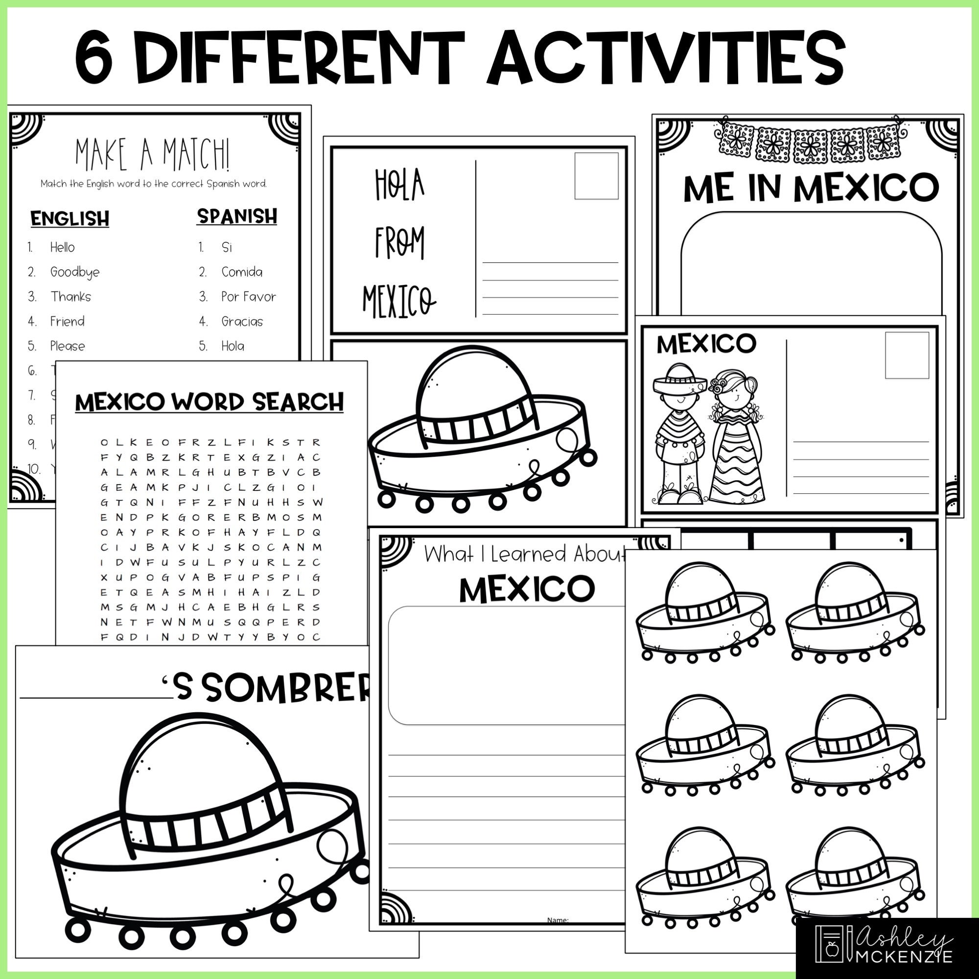 Mexico Virtual Field Trip: Powerpoint Lesson & Activities, Cinco De ...