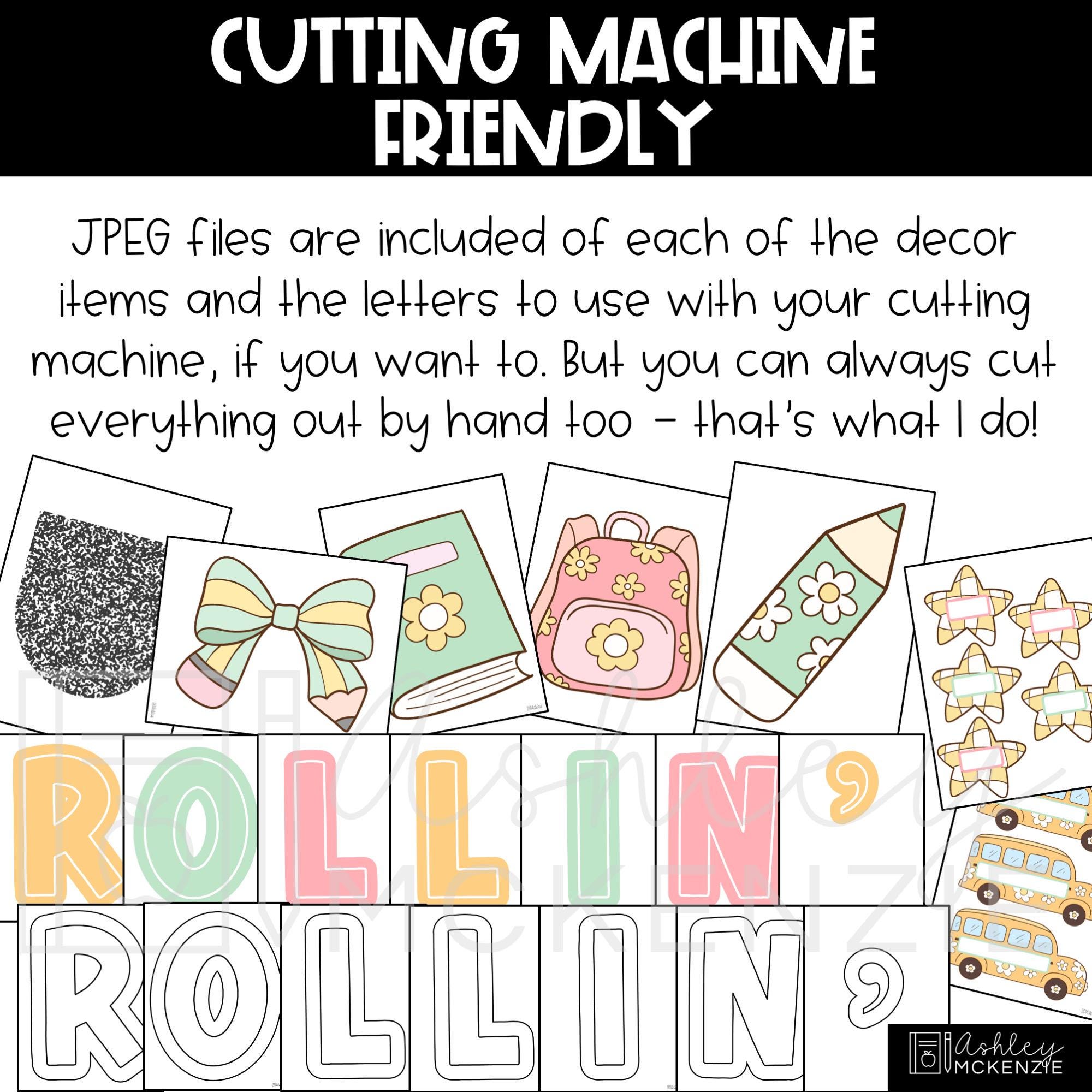 Ready to Roll Back to School Bulletin Board Idea Fall Door Decor ...