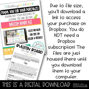 Boho Ocean Back to School and End of Year Bulletin Board Kit, Easy and ...