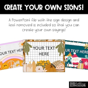 Seasonal Classroom Door Decor Kits Bundle #2, Holiday Door Decorating ...