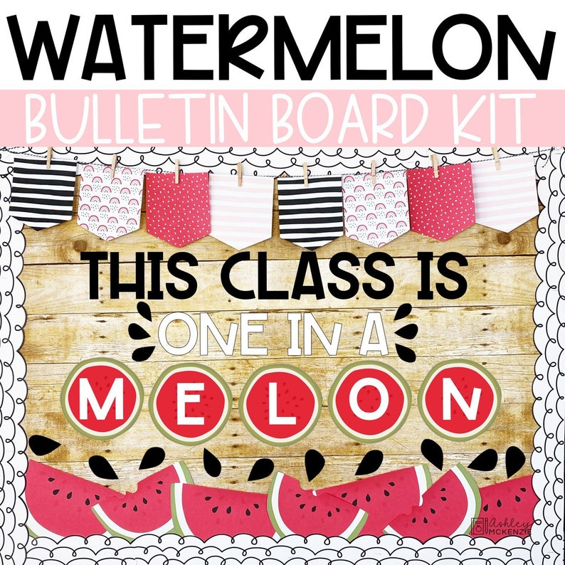 Summer Watermelons Bulletin Board or Classroom Door Decor - Etsy