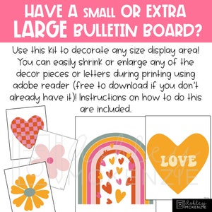 Valentine's Day Bulletin Board Kit, February Classroom Decorations ...