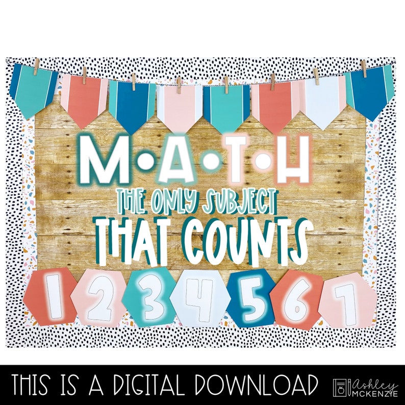 Math Bulletin Board Back to School Door Decor Be a Problem Solver Math ...