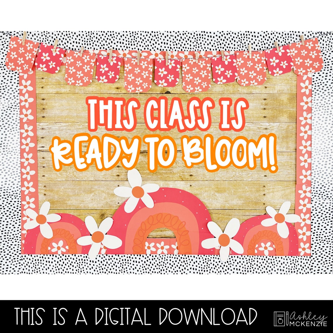 Daisy Dreams Back to School Bulletin Board Kit, Easy and Modern ...