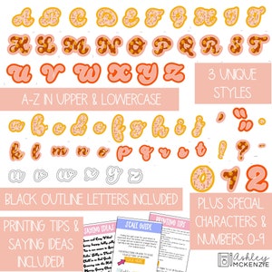 Retro Christmas or Holiday Season Classroom Decor, A-Z Bulletin Board ...