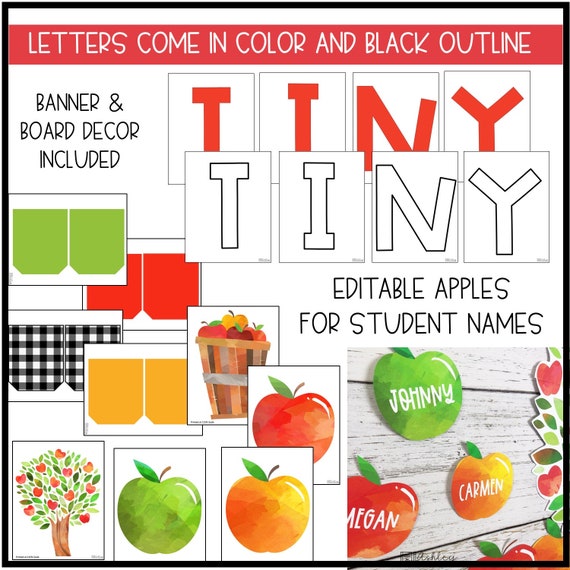 Welcome Back To School Bulletin Boards With Apples