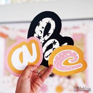 Retro Halloween Classroom Decor, A-Z Bulletin Board Letters ...