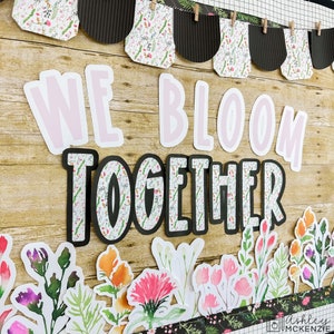 Wildflowers Back to School Classroom Decor Bulletin Board - Etsy