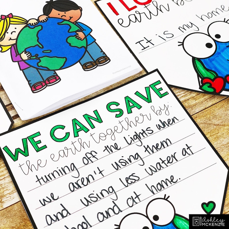 Earth Day Classroom Activities Powerpoint Lesson & Activities - Etsy