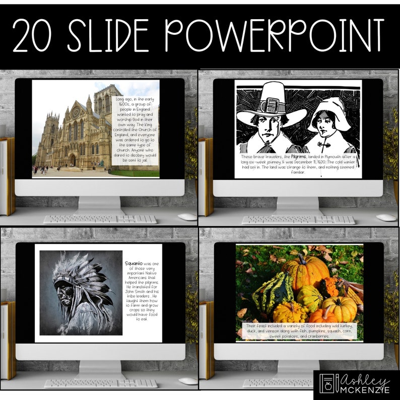 Thanksgiving Classroom Activities, History of Thanksgiving Powerpoint ...