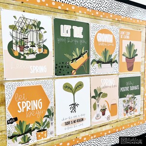 Spring Classroom Decor Bundle, Spring Garden Theme, Easy Seasonal ...
