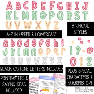 Valentine's Day Classroom Decor, A-Z Bulletin Board Letters ...
