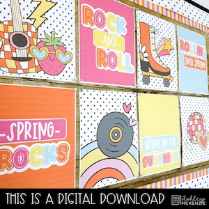 Spring Bulletin Board Ideas Bundle, Spring Posters, Printable Bulletin ...