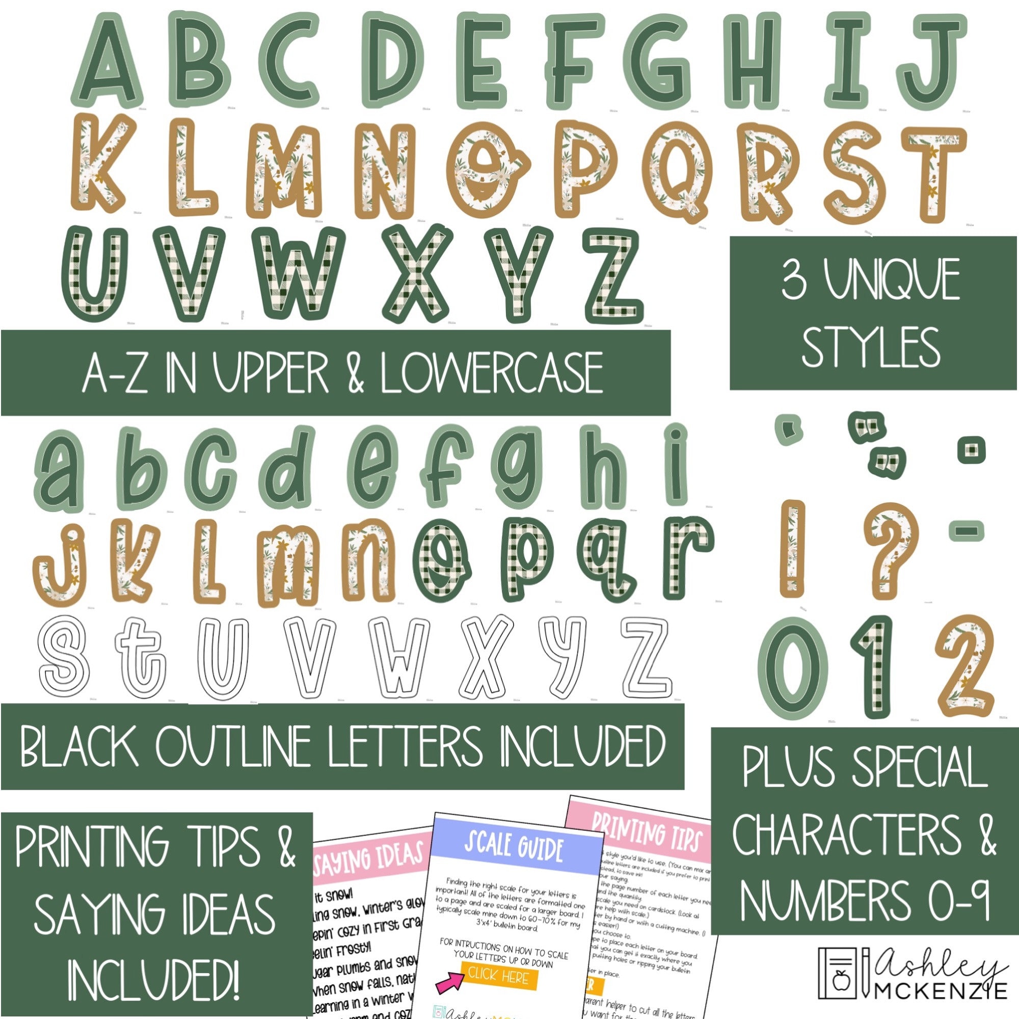 Modern Winter Bulletin Board Ideas, Bulletin Board Letters, Punctuation ...