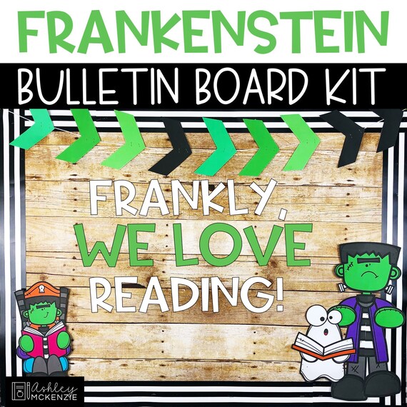 Halloween Frankenstein Bulletin Board or Classroom Door Decor - Etsy