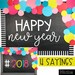 New Year's Resolutions Craftivity and Bulletin Board or Classroom Door ...