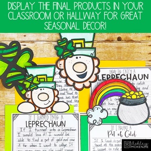 St. Patrick's Day Writing Crafts, March Creative Writing Prompts, Easy ...