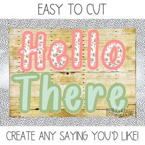 Christmas Bulletin Board Letters, Primary Font, Printable December ...