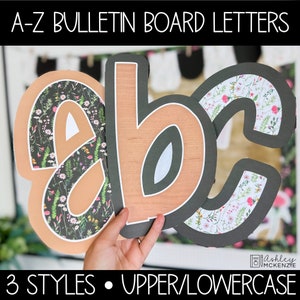 Wildflowers Back to School Classroom Decor, Bulletin Board Kit ...