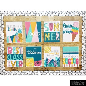 Sweet Summer Bulletin Board or Classroom Door Decor, End of Year ...