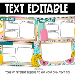 Summer Theme Google Slides and Powerpoint Templates, End of Year ...