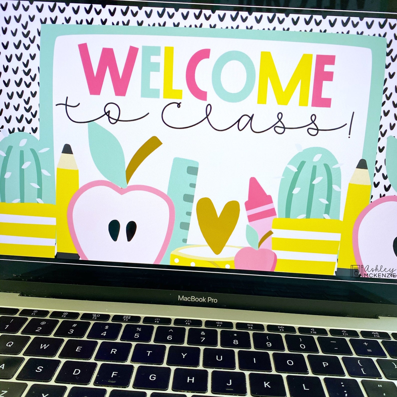 School Supplies Theme Google Slides and Powerpoint Templates - Etsy