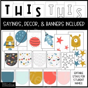 Bulletin Board Kits Bundle #3 Seasonal Decor for Whole Year Monthly ...