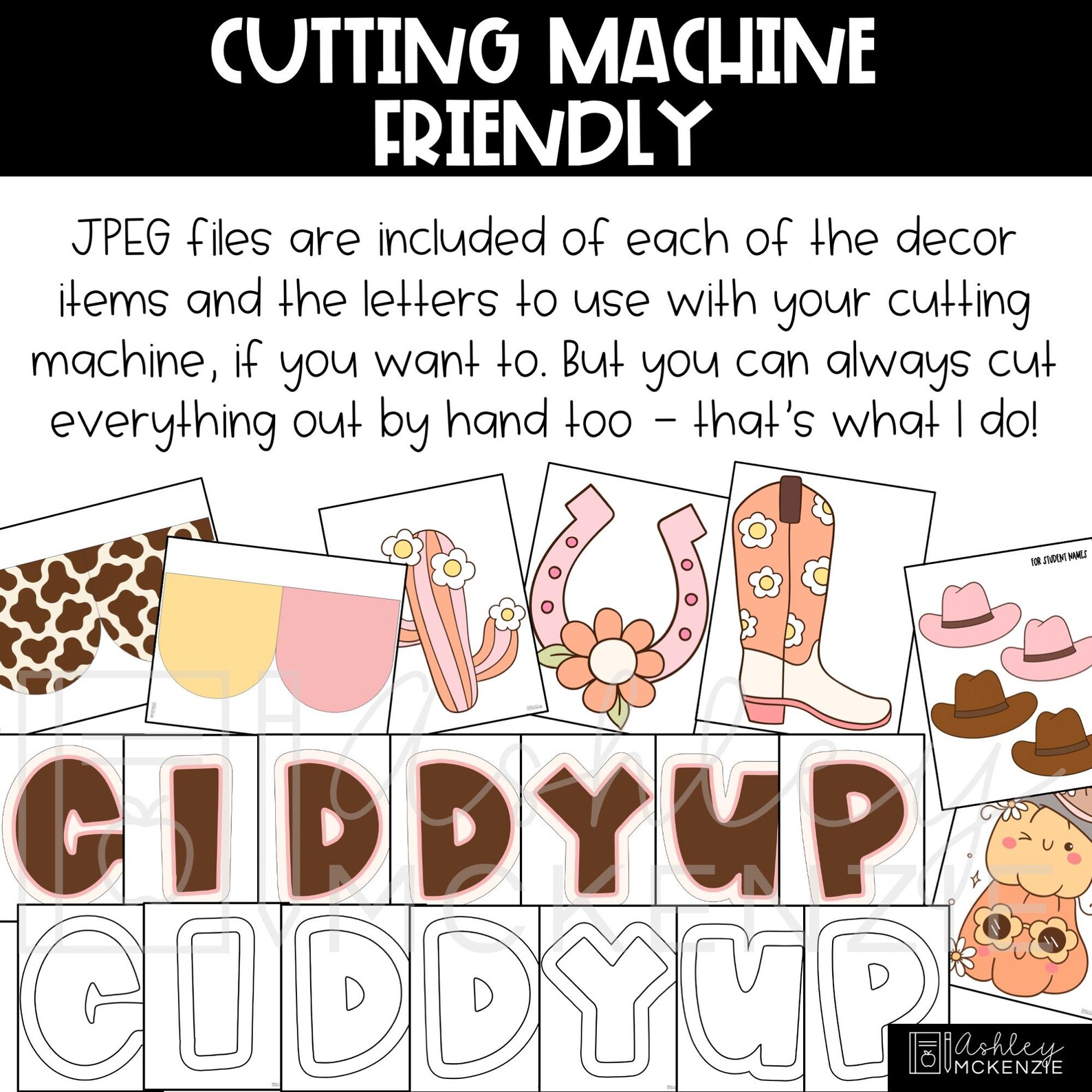 Giddy up Fall Bulletin Board Idea September Door Decor Printable ...