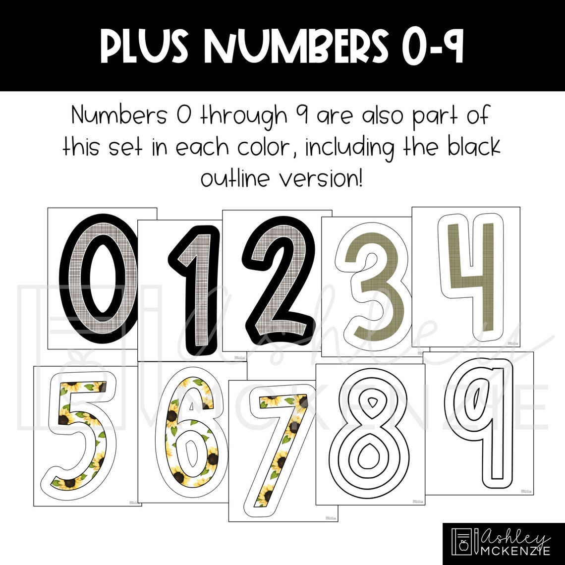 Fall Sunflowers Classroom Decor, A-Z Bulletin Board Letters ...