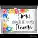 Spring Flowers Bulletin Board or Classroom Door Decor, March, April ...