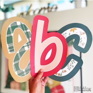 Modern Christmas Classroom Decor, Bulletin Board Kit, Classroom Posters ...