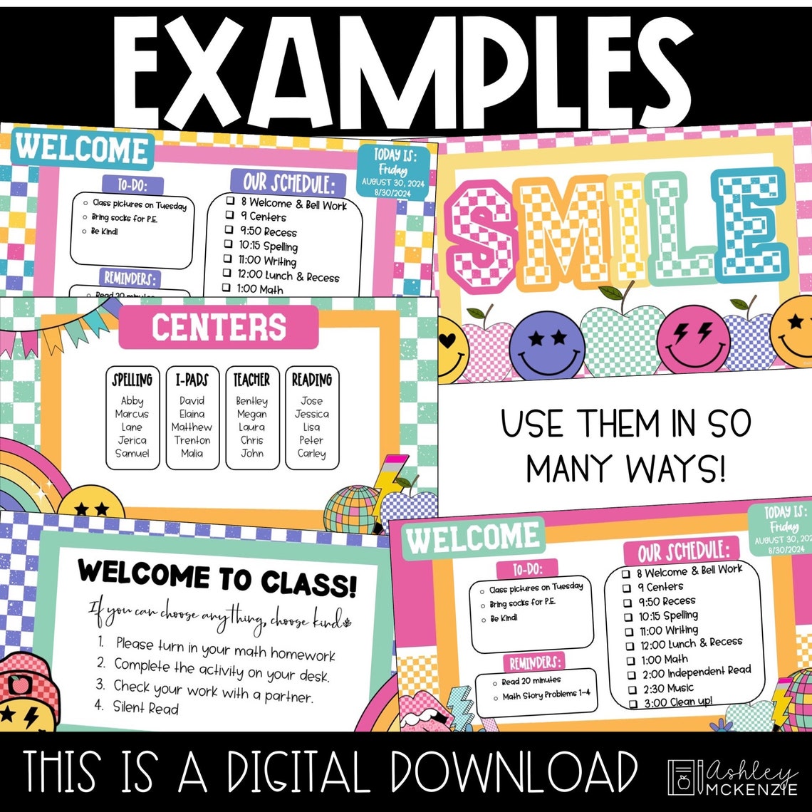 Back to School Google Slides and Powerpoint Templates Bright Classroom ...