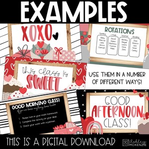 Valentine's Day Google Slides and Powerpoint Templates, Holiday Decor ...