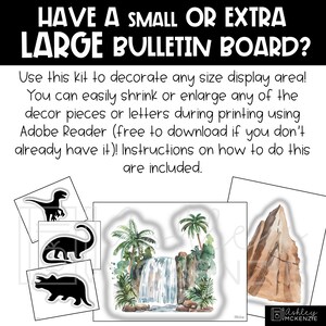 Modern Dinosaur Classroom Theme Back to School Bulletin Board Kit ...