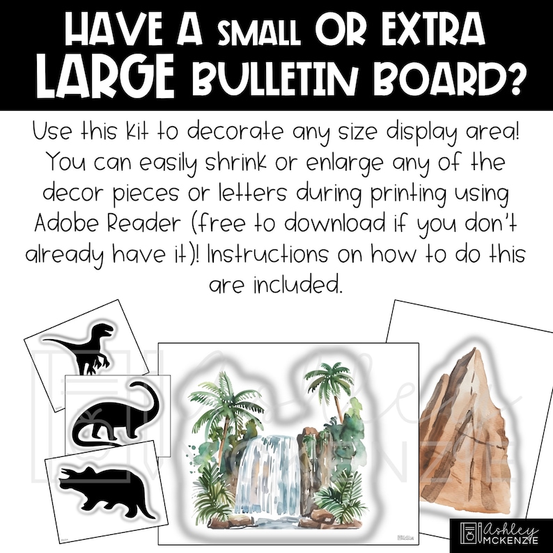 Modern Dinosaur Classroom Theme Back to School Bulletin Board Kit ...