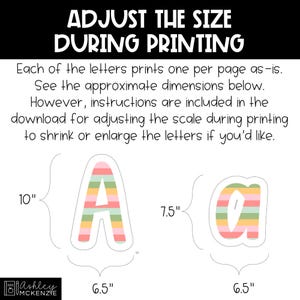 Christmas Bulletin Board Letters, Primary Font, Printable December ...