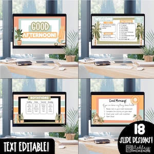 Beach Themed Back to School Classroom Decor Tropical Bulletin Board Set ...