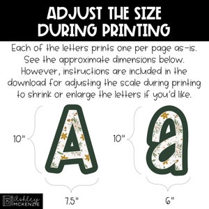 Seasonal A-Z Bulletin Board Letters Bundle, Punctuation, and Numbers ...
