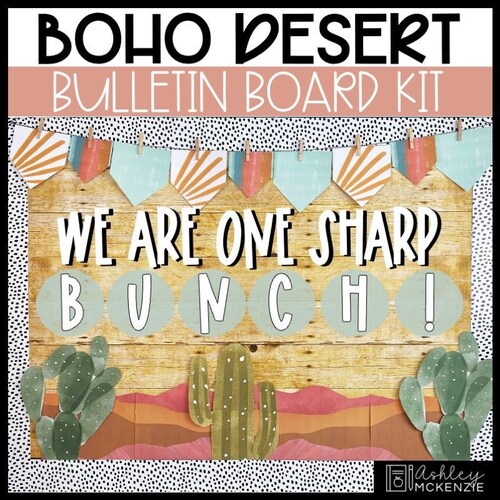 Boho Ocean Back to School and End of Year Bulletin Board Kit - Etsy