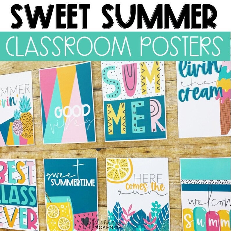 Sweet Summer Bulletin Board or Classroom Door Decor Easy and - Etsy