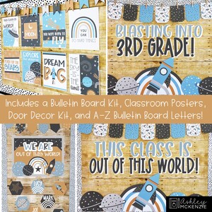 Outer Space Classroom Decor, Bulletin Board Kit, Classroom Posters ...