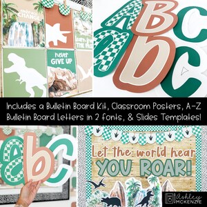 Modern Dinosaur Classroom Theme Back to School Classroom Decor Dino ...