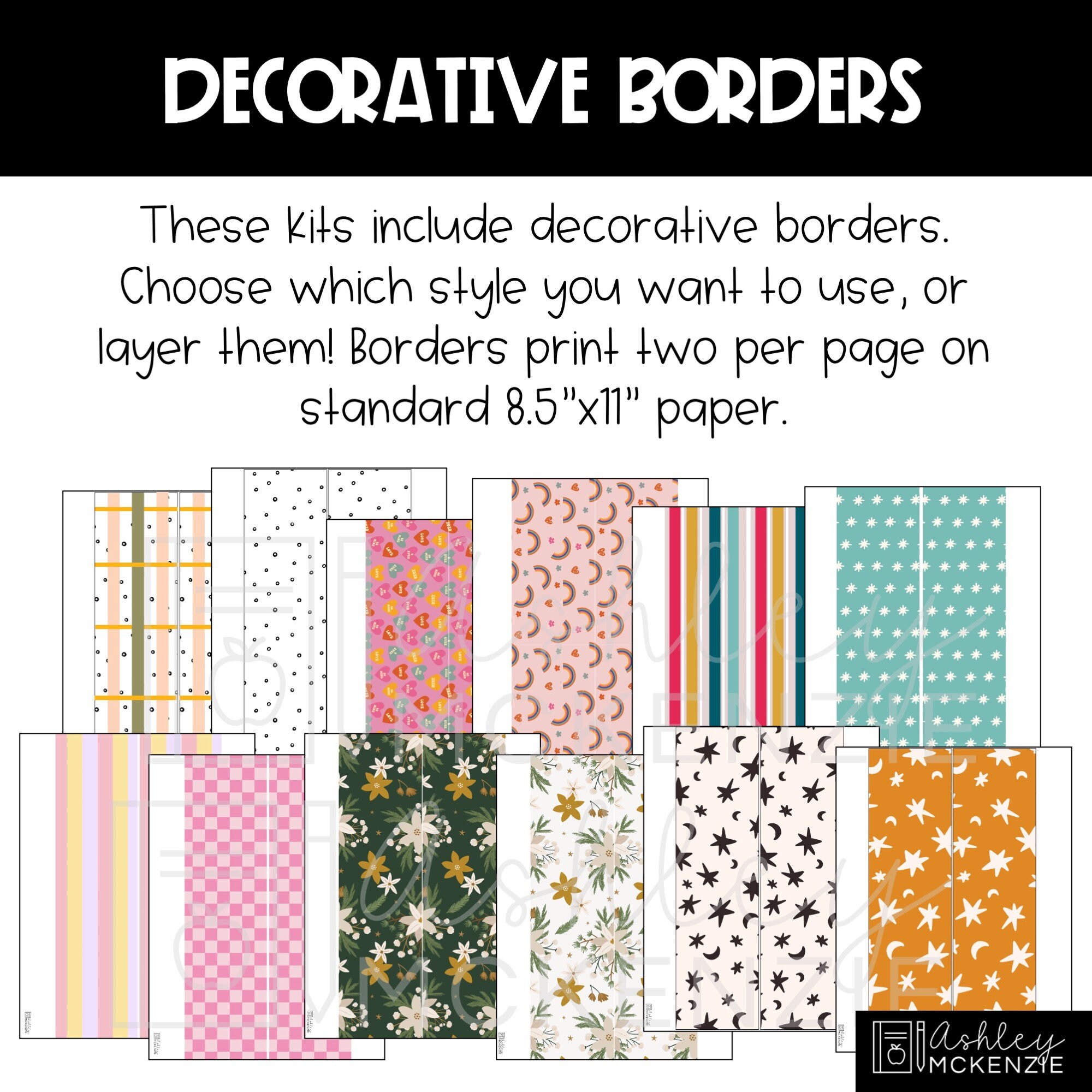 Seasonal Classroom Door Decor Kits Bundle #2, Holiday Door Decorating ...