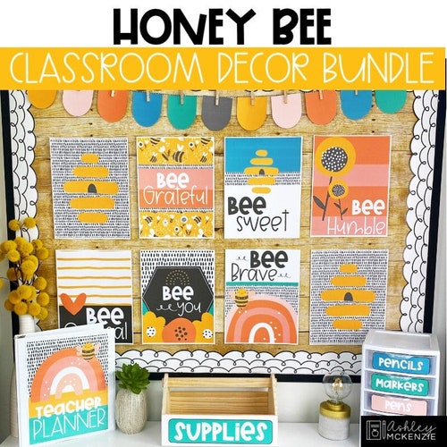Bee Classroom Decor Schedule - Etsy
