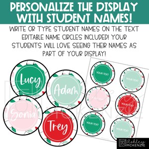 Christmas Cheer Bulletin Board or Classroom Door Decor, Easy Holiday ...