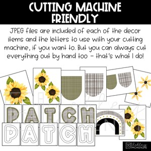 Fall Sunflowers Bulletin Board Kit, Autumn Classroom Decor, Easy ...