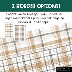 Modern Plaid Classroom Door Decor Kit, Back to School, Easy and Modern ...