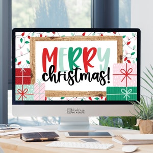 Christmas Google Slides and Powerpoint Templates, Holiday Decor ...