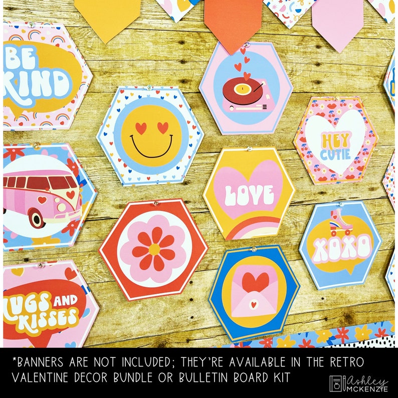 Valentine's Day Classroom Posters, Retro Theme, Random Acts of Kindness ...